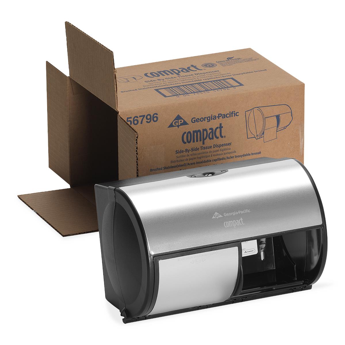 Compact II Side Double Toilet Paper Dispnser | Medline