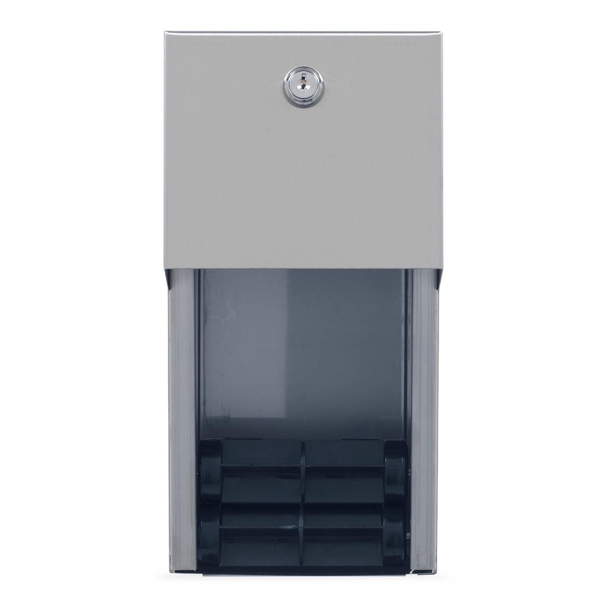 2-Roll Vertical Stainless Bath Tissue Dispensers | Medline