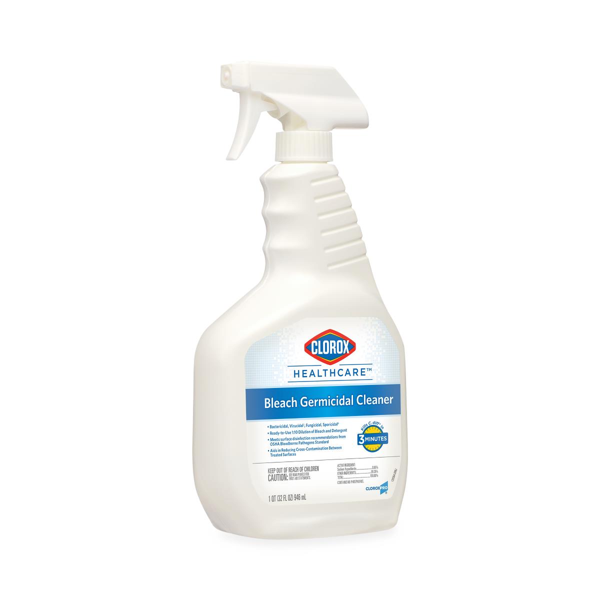 Clorox Healthcare Bleach Germicidal Cleaner Spray | Medline