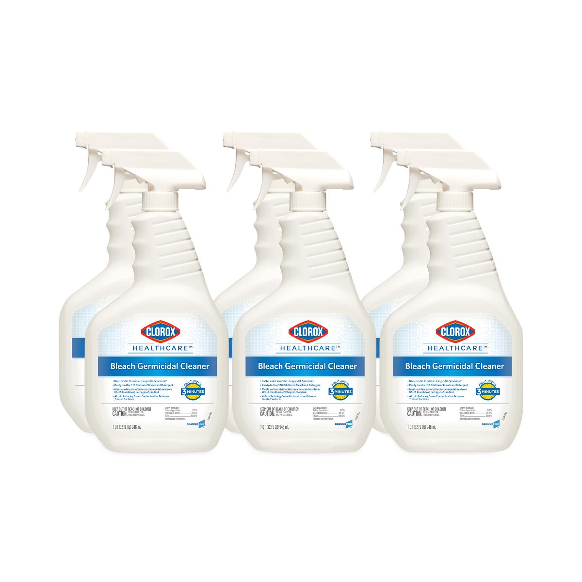 Clorox Healthcare Bleach Germicidal Cleaner Spray | Medline