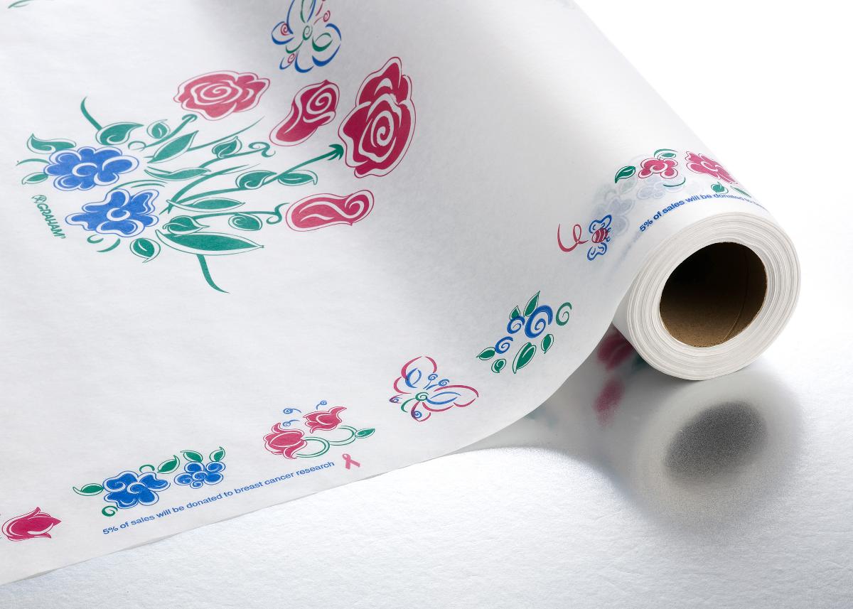 Rose Garden Table Paper | Medline