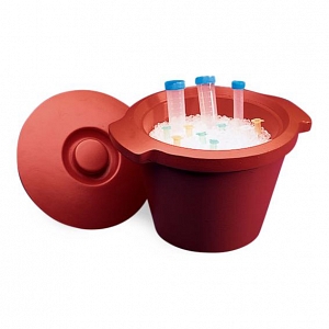 Round Red Ice Bucket | Medline Industries, Inc.