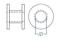 Sheehy Type Collar Button Vent Tubes | Medline