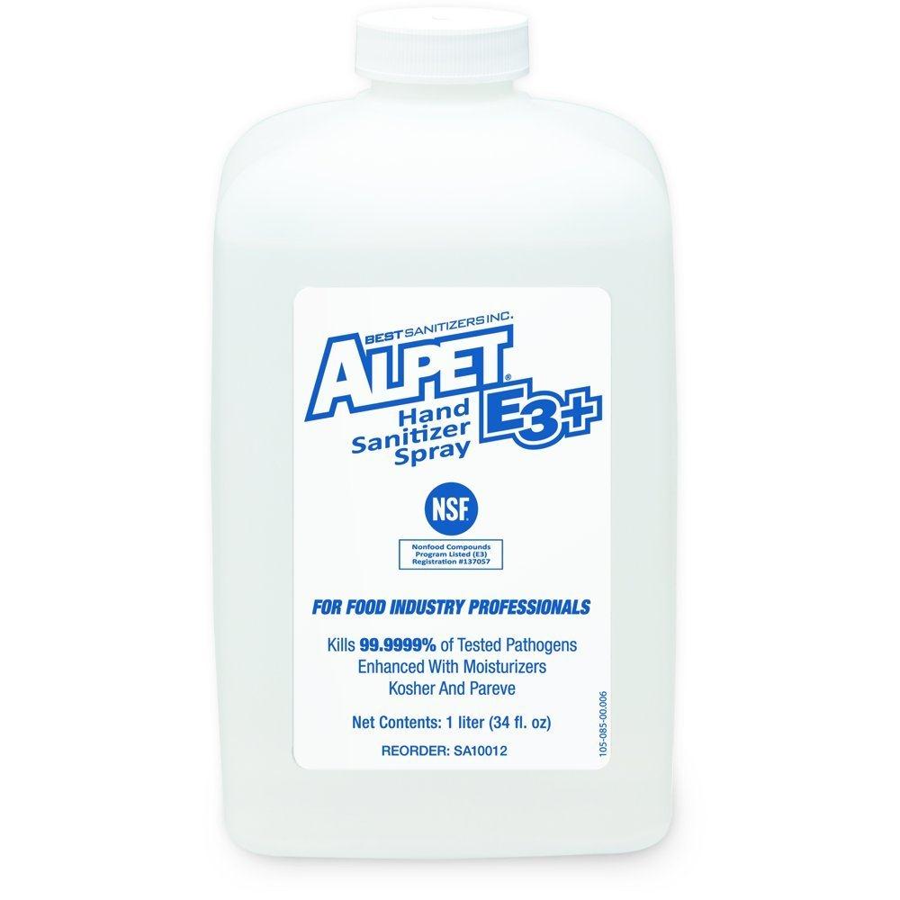 Alpet E3 Plus Hand Sanitizer Spray | Medline