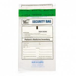Patient's Medicine Inventory Bags | Medline