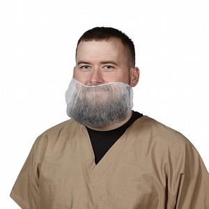 Polypropylene Beard Covers | Medline