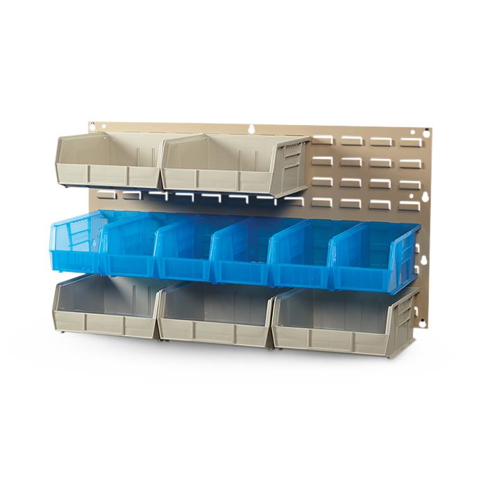Health Care Logistics Louvered Bin Panel for Hanging Storage | Medline