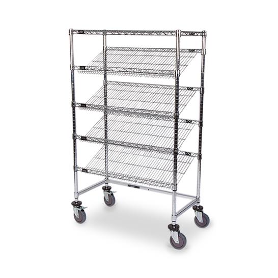 Slanted-Shelf Wire Rack | Medline