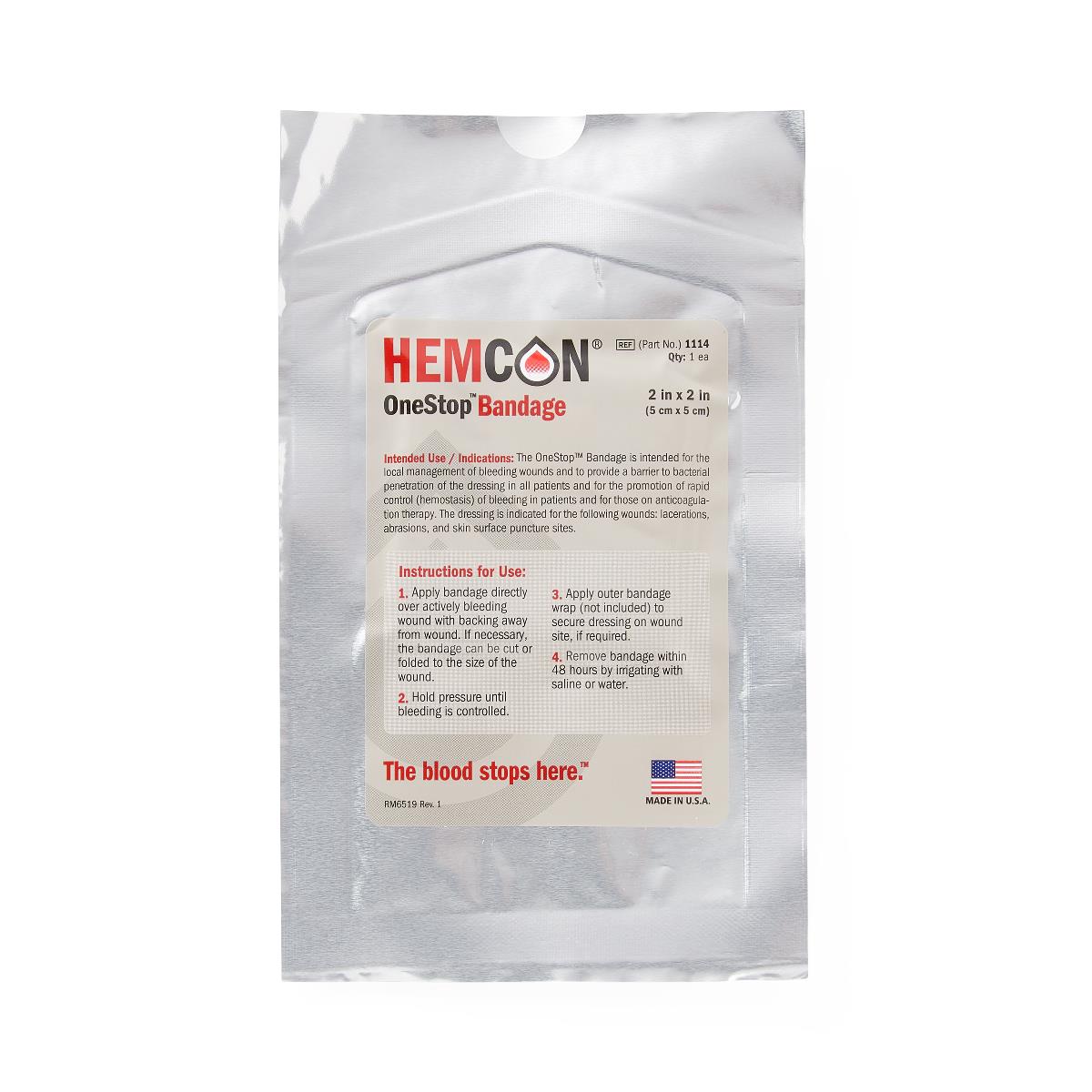 HemCon Hemostatic Bandages | Medline