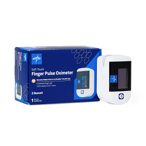 Medline Soft-Touch Bluetooth Fingertip Pulse Oximeter | Medline ...