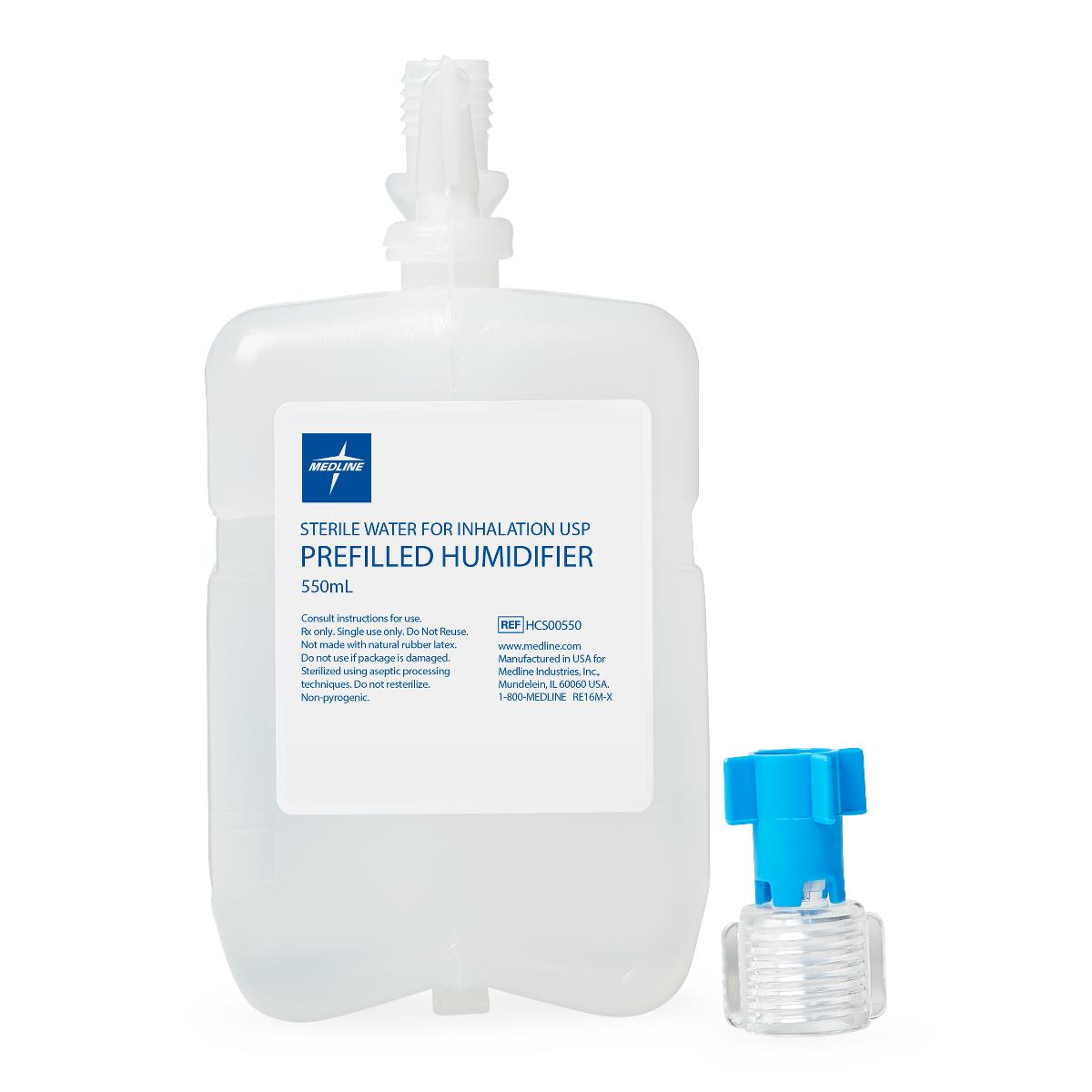 Vyaire Humidifiers Prefilled with Sterile Water | Medline Industries, Inc.