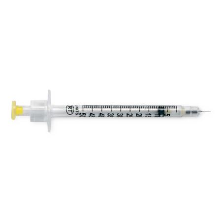 VanishPoint Safety U-100 Insulin Syringes with Needle | Medline