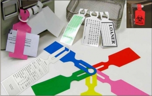 Self-Looping Instrument Tray Labels | Medline