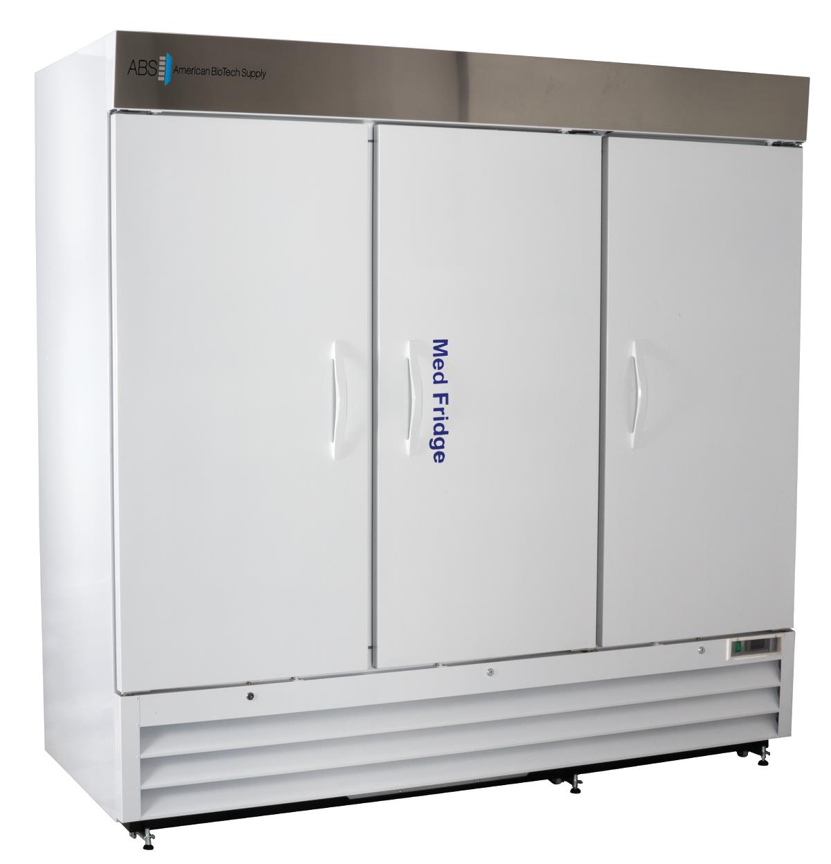 Standard 3-Solid Door Pharmacy/Vaccine Refrigerator | Medline