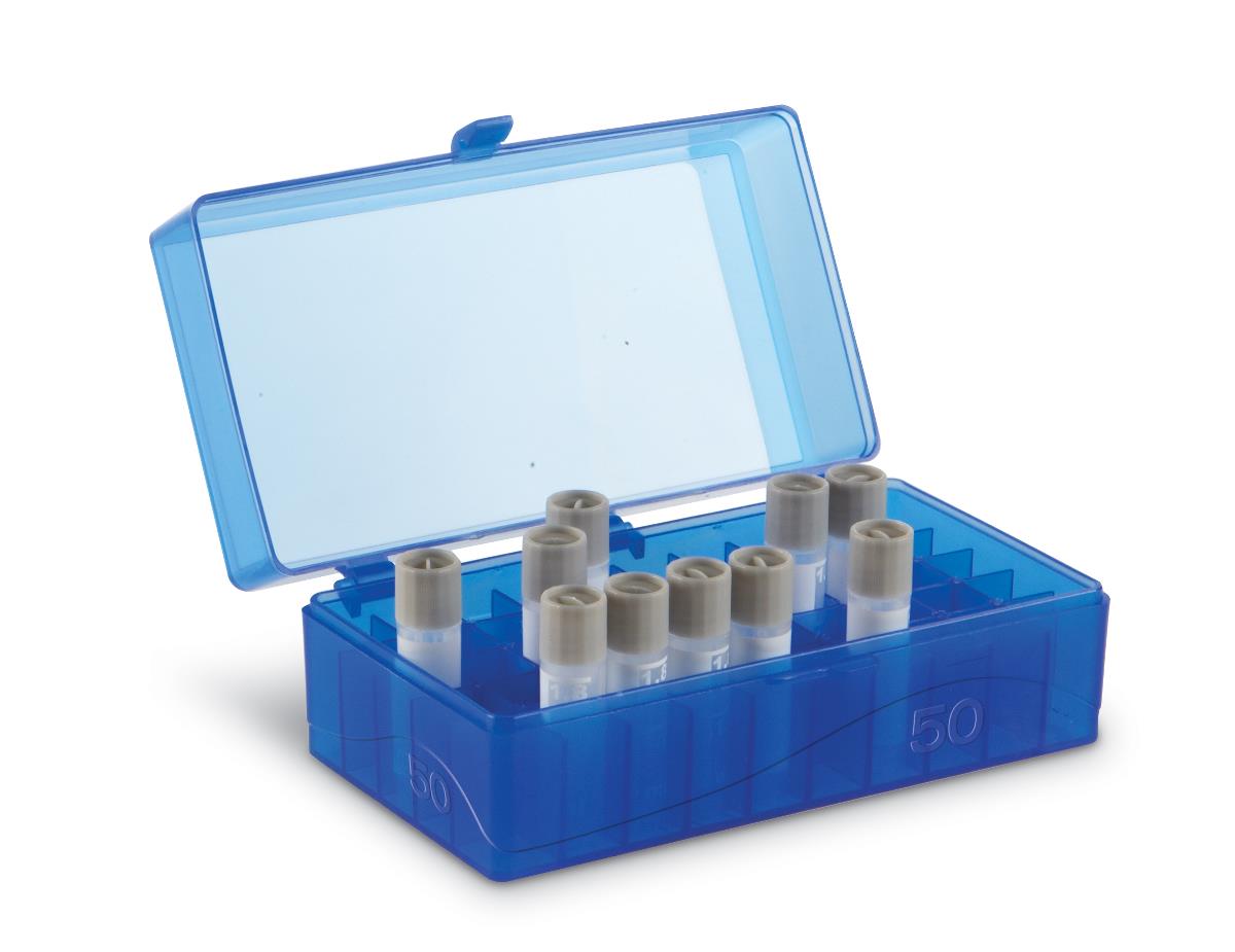 50-Well Microtube Storage Boxes | Medline