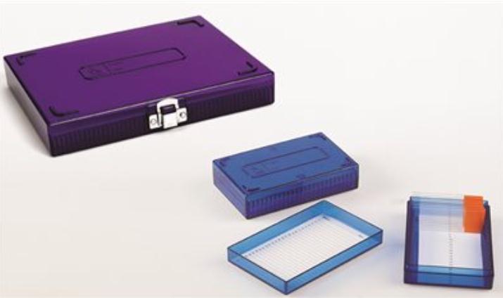 Polycarbonate Freezer Slide Boxes | Medline