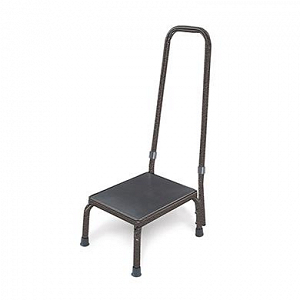 Foot Stool with Safety Handrail | Medline