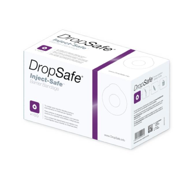 DropSafe Inject-Safe Barrier Bandage | Medline