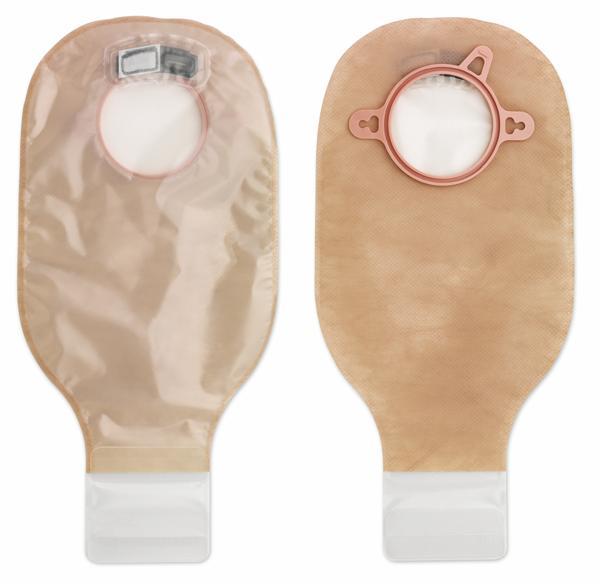New Image Two-Piece Drainable Ostomy Pouches with Lock 'n Roll Closure ...