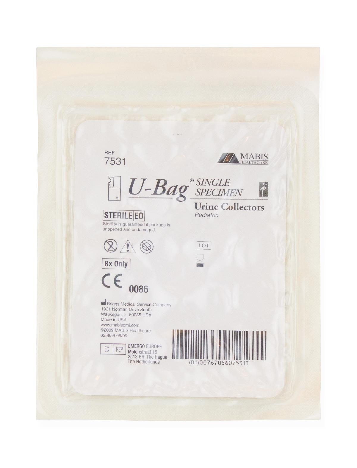 U-Bag Pediatric Urine Collection Bag | Medline