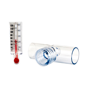 Medline Hudson RCI Respiratory Thermometer with Tee Adapter | Medline