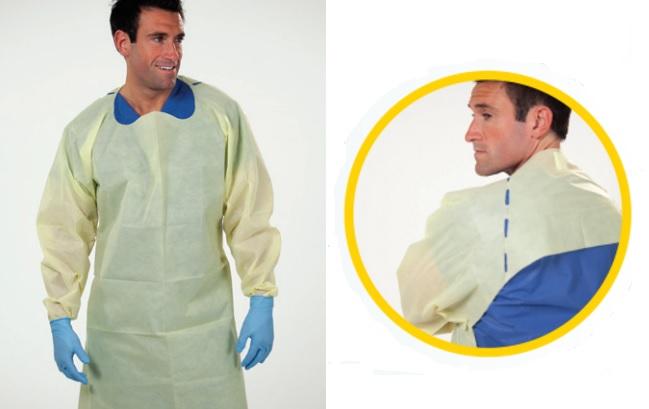Rapid Refresh Open-Back Isolation Gowns | Medline