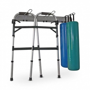 Wall-Mount Storage Rack with Hooks | Medline Industries, Inc.