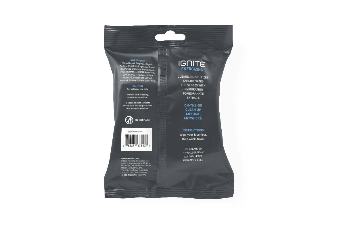 Ignite Body Activating Cloths with Energizing Coffee and Pomegranate ...