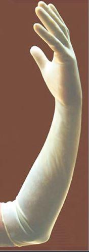 Elbow-Length Powder-Free Latex Surgical Gloves | Medline