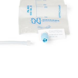 CR Bard Navarre Peripheral Vascular Gravity Drainage Bags | Medline ...