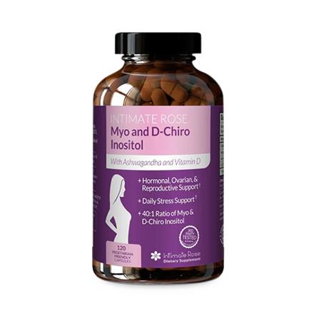 Intimate Rose Myo and D-Chiro Inositol Capsules | Medline