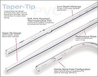 Right-Angle PVC Taper-Tip Catheters | Medline