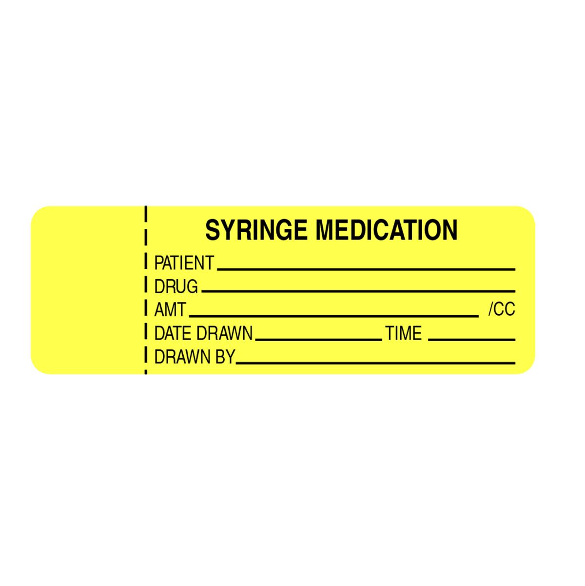 Centurion Syringe Medication Labels | Medline