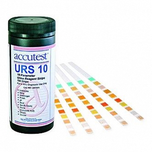 Accutest Urinalysis Reagent Strips 10 Parameter | Medline Industries, Inc.