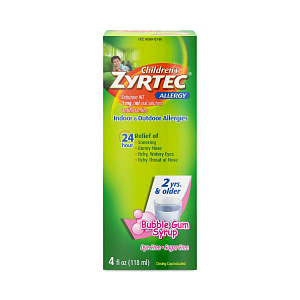 Zyrtec Children's 24-Hour Allergy Syrup | Medline Industries, Inc.