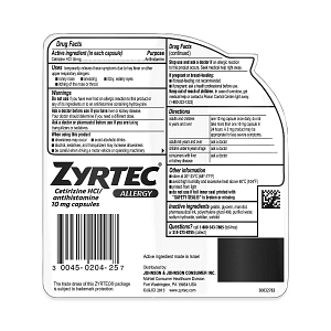 Zyrtec 24-Hour Allergy-Relief Medication | Medline Industries, Inc.