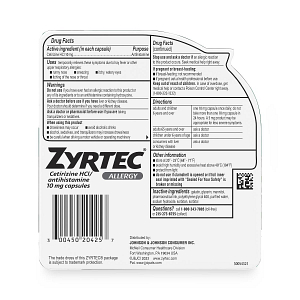 Zyrtec 24-Hour Allergy-Relief Medication | Medline