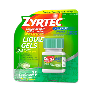 Zyrtec 24-Hour Allergy-Relief Medication | Medline