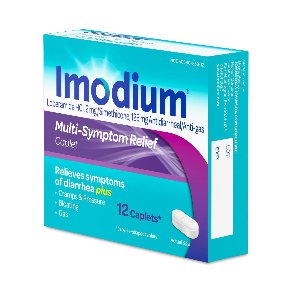Imodium Multisymptom Relief Caplets | Medline