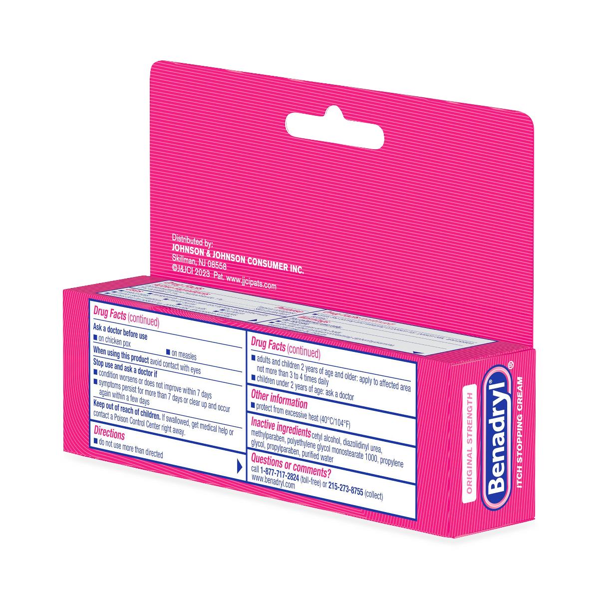 Benadryl Anti-Itch Cream | Medline