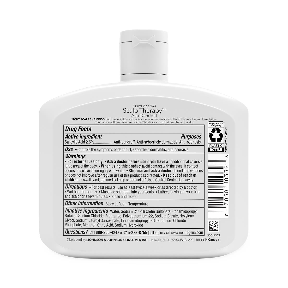 Scalp Therapy Anti-Dandruff Shampoo | Medline