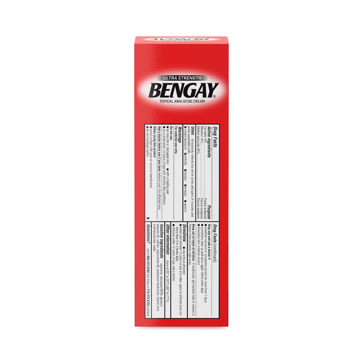 Bengay Ultra Strength Pain Relieving Cream | Medline