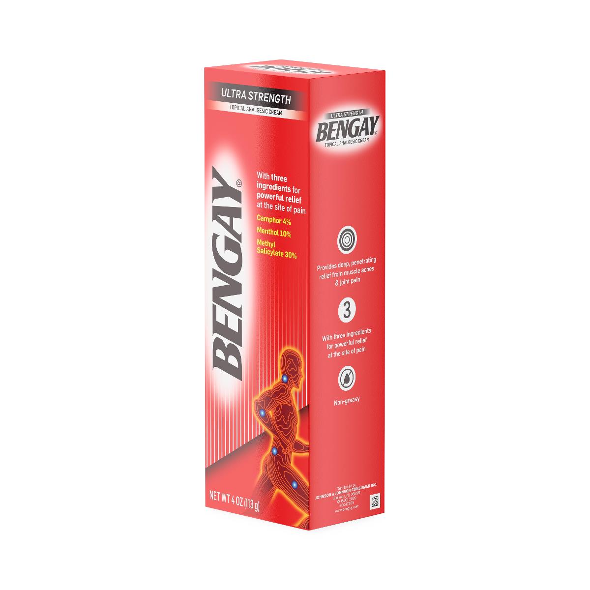 Bengay Ultra Strength Pain Relieving Cream | Medline