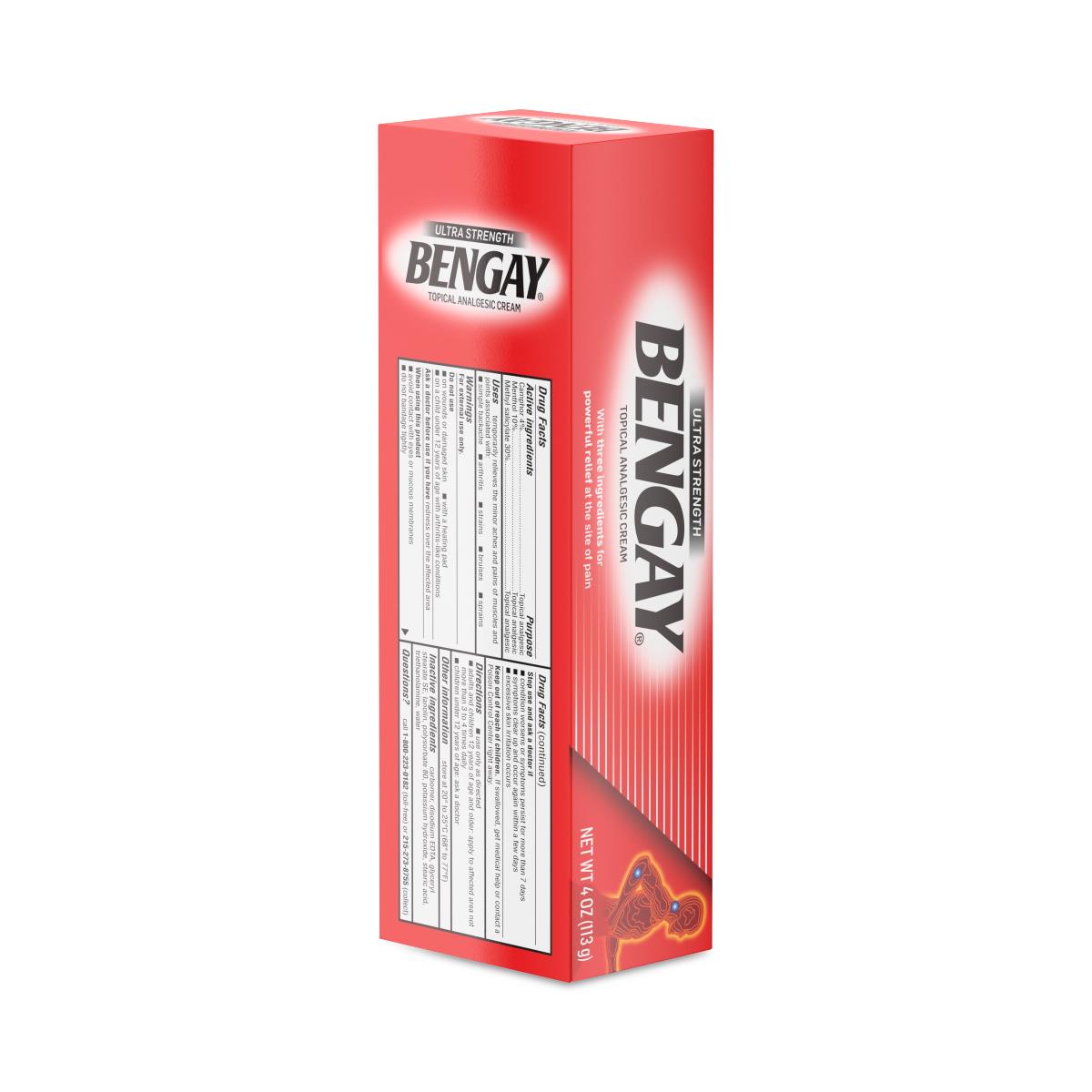 Bengay Ultra Strength Pain Relieving Cream | Medline