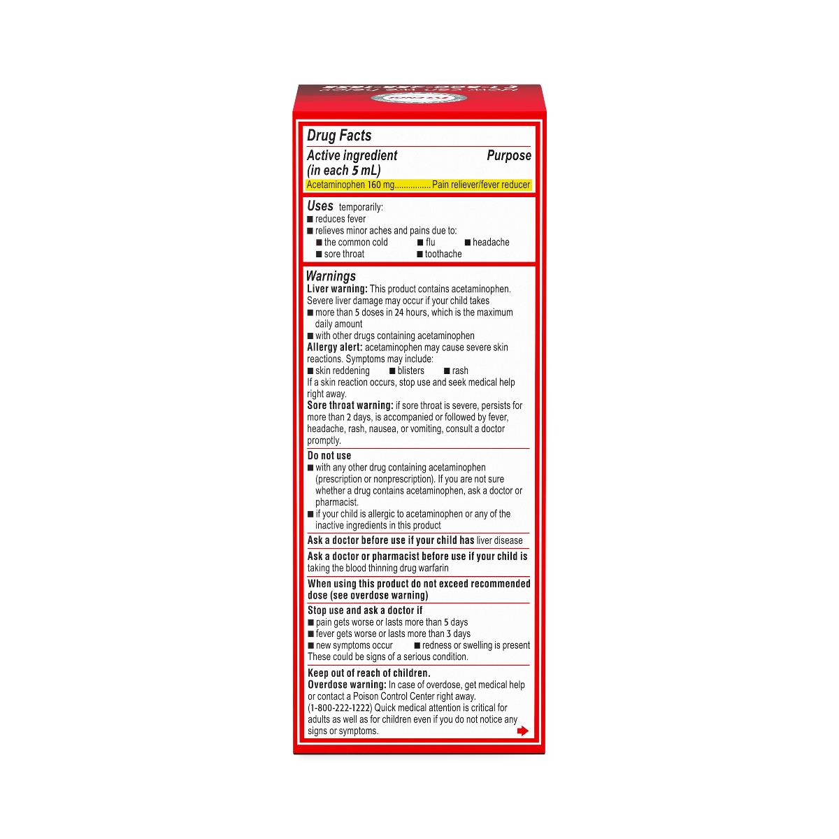 Tylenol Children's Pain + Fever Oral Suspension | Medline