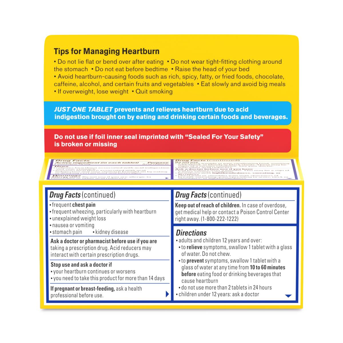 Pepcid AC Maximum Strength Tablets | Medline