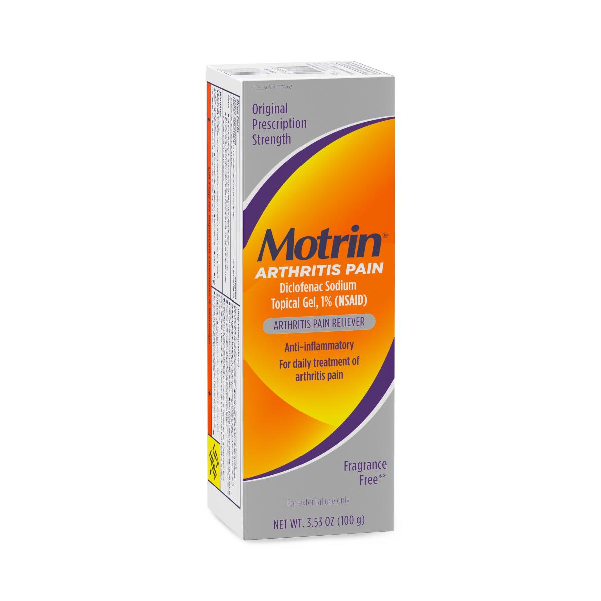 Motrin Pain Relief Diclofenac Topical Gel | Medline
