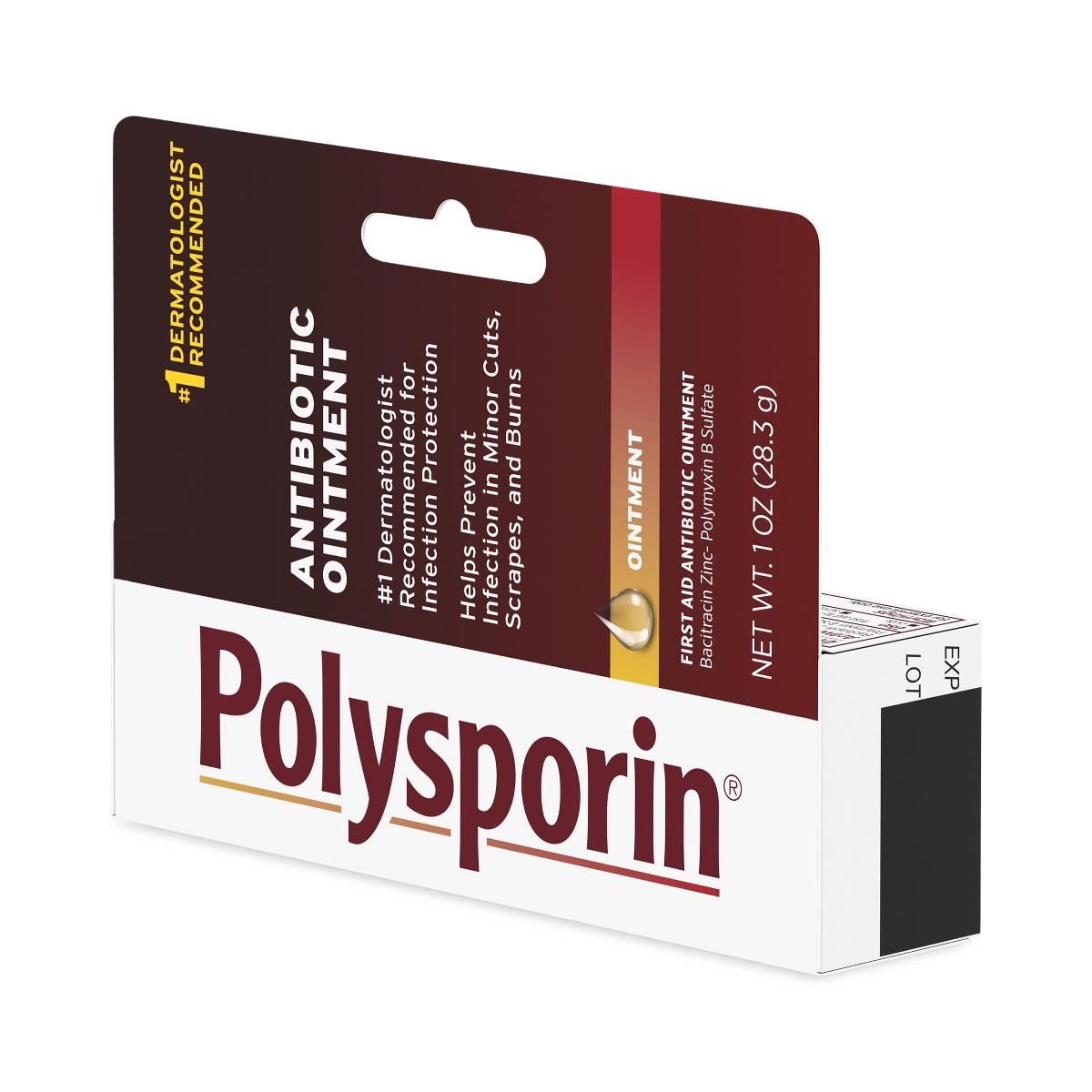 Polysporin Bacitracin and Polymyxin B Ointment | Medline
