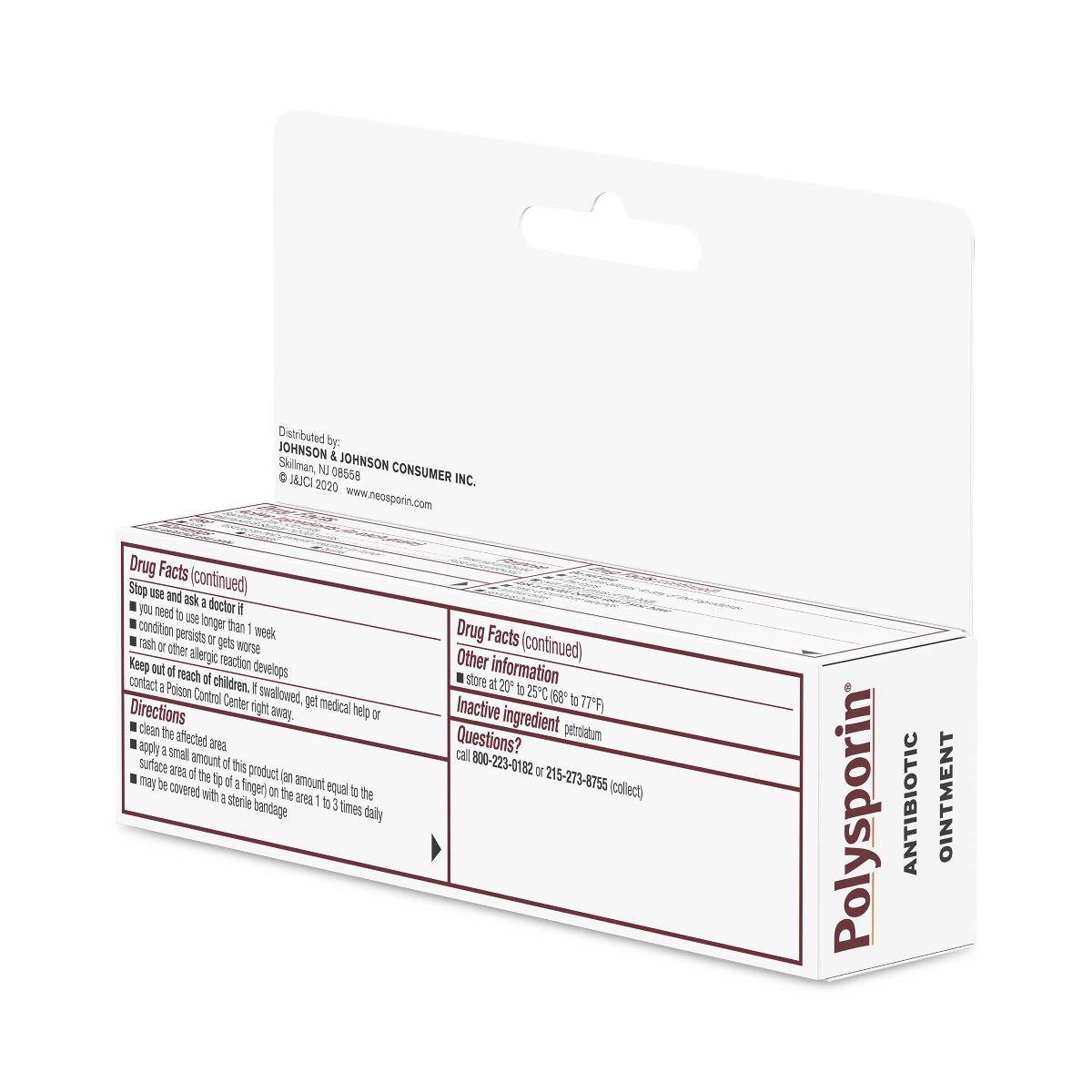 Polysporin Bacitracin and Polymyxin B Ointment | Medline