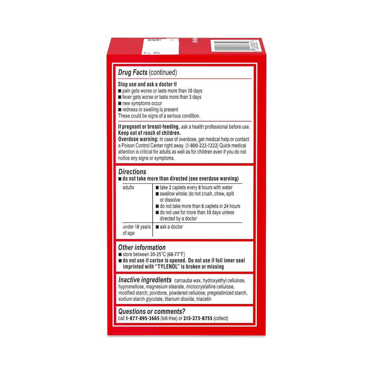 Tylenol 8-Hour Arthritis Pain Tablets | Medline